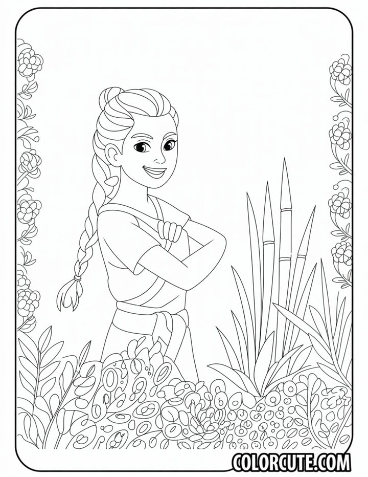 12+ Free Raya Coloring Pages - Disney Princess PDF Printables – Color ...