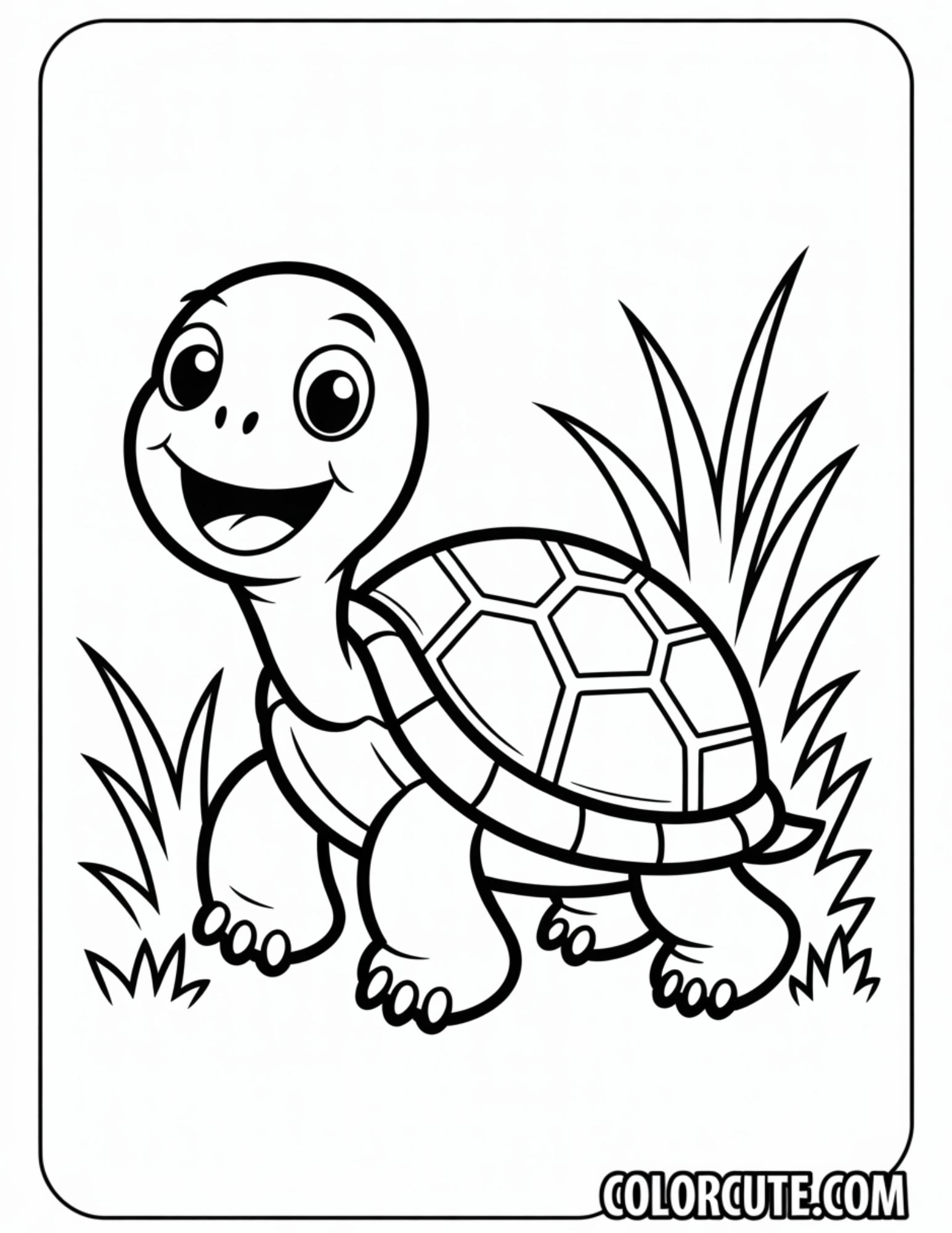 26+ Free Turtle Coloring Pages - Ocean & Pond Animal PDF Printables ...