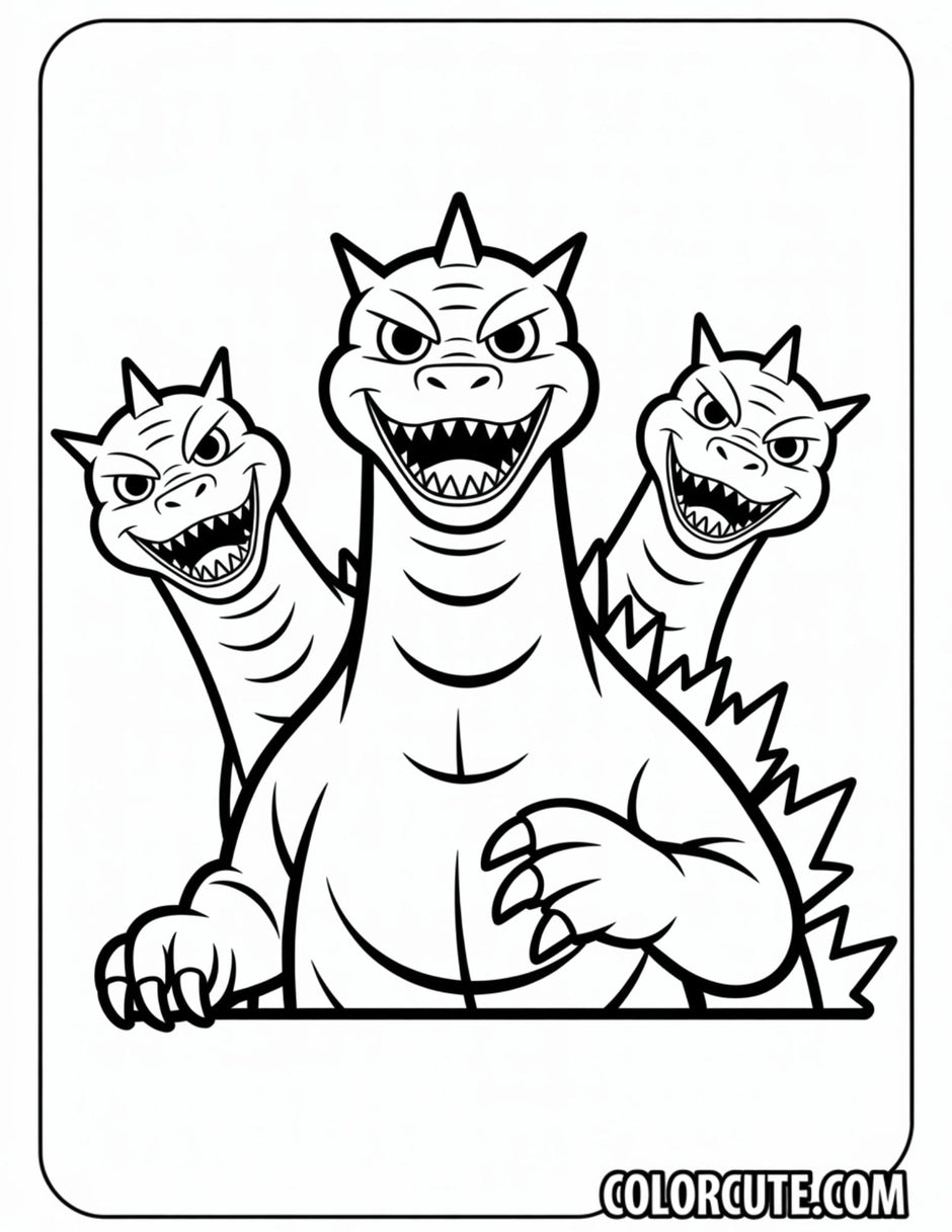 25+ Free Godzilla Coloring Pages - Kaiju Monster PDF Printables – Color ...