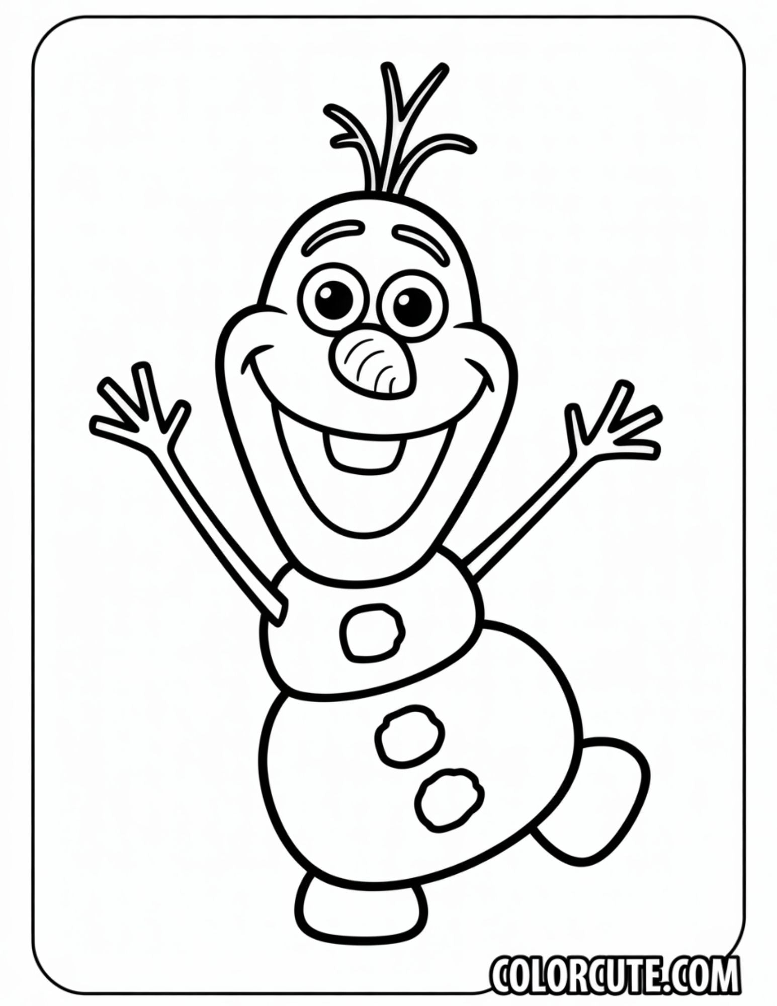 50+ Free Frozen Coloring Pages - Disney Elsa & Anna PDF Printables ...
