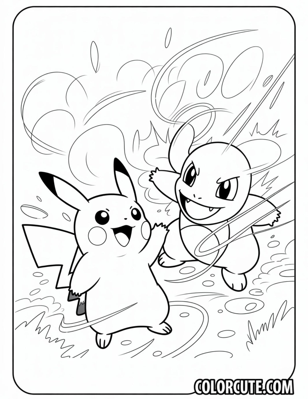 24+ Free Pokémon Coloring Pages - Pikachu & Characters PDF Printables ...