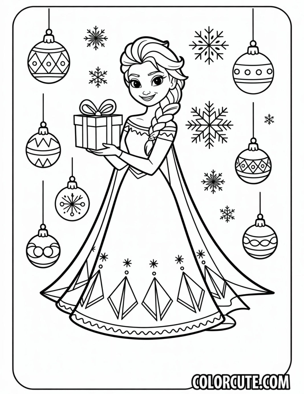 50+ Free Frozen Coloring Pages - Disney Elsa & Anna PDF Printables ...