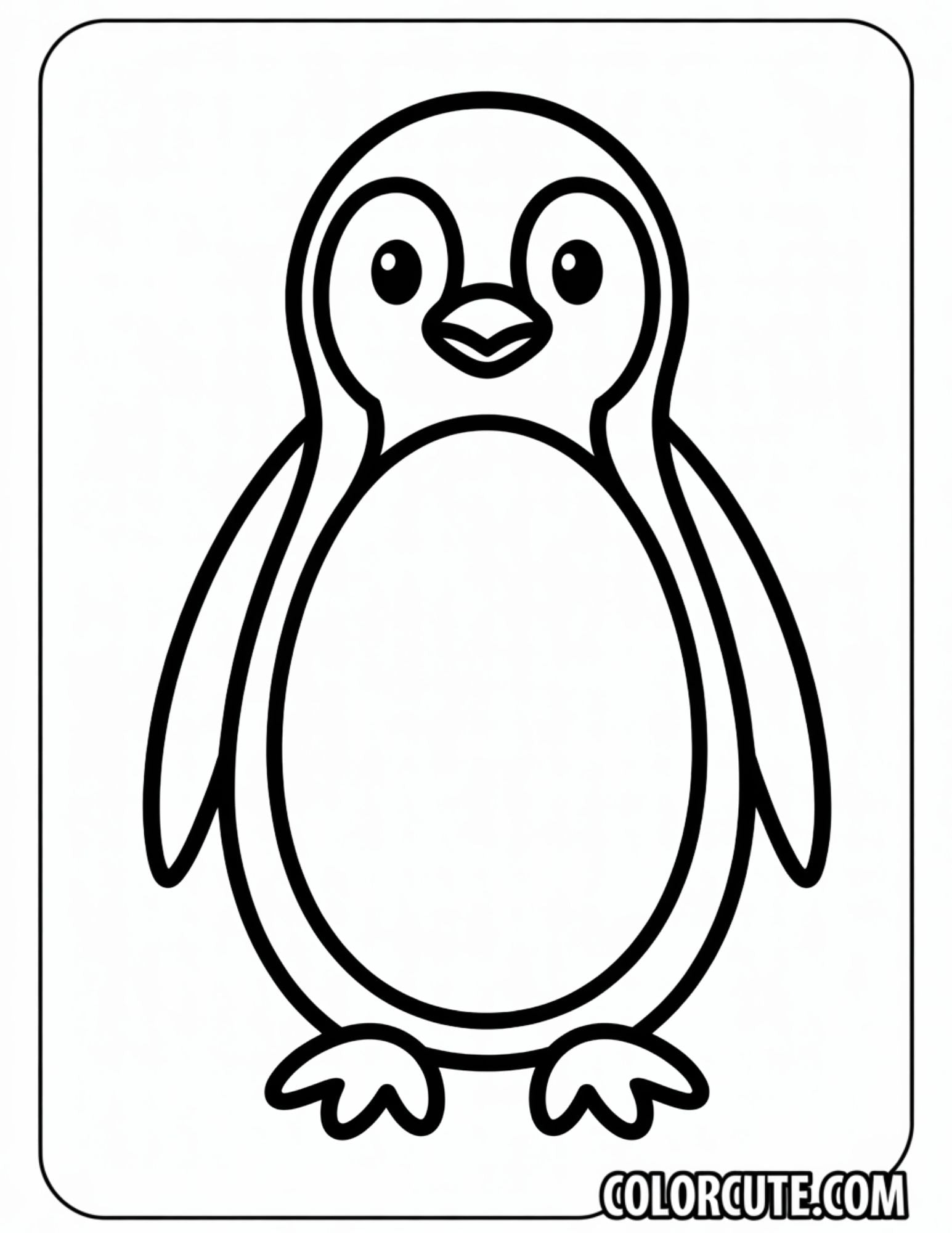 25+ Free Penguin Coloring Pages - Arctic Animal PDF Printables – Color ...