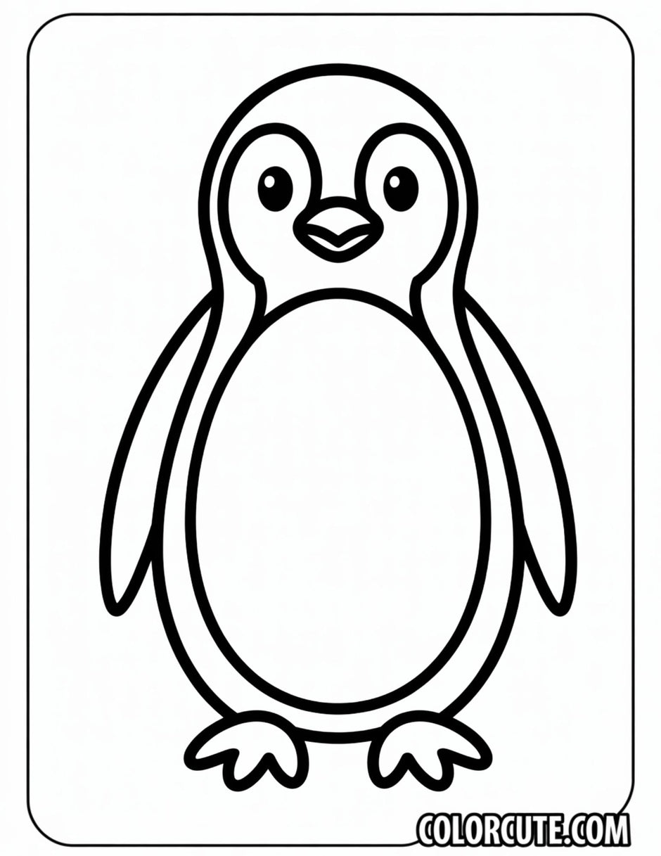 25+ Free Penguin Coloring Pages - Arctic Animal PDF Printables – Color ...