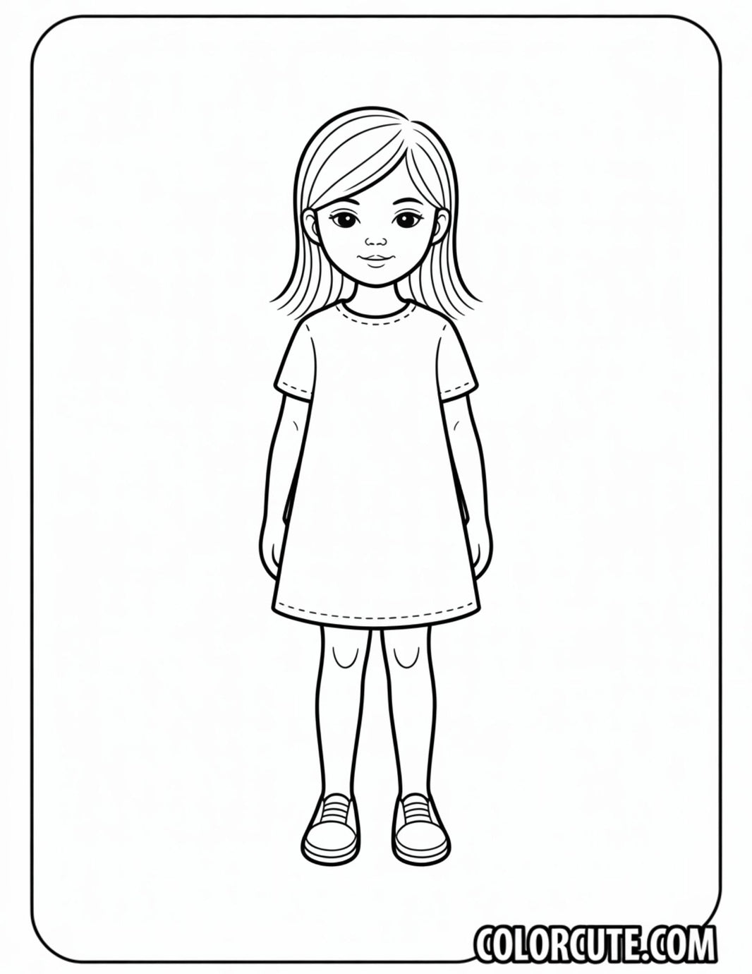 24+ Free Fashion Girl Coloring Pages - Style & Design PDF Printables ...