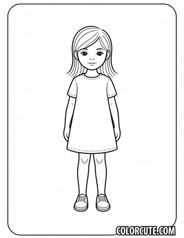 24+ Free Fashion Girl Coloring Pages - Style & Design PDF Printables ...