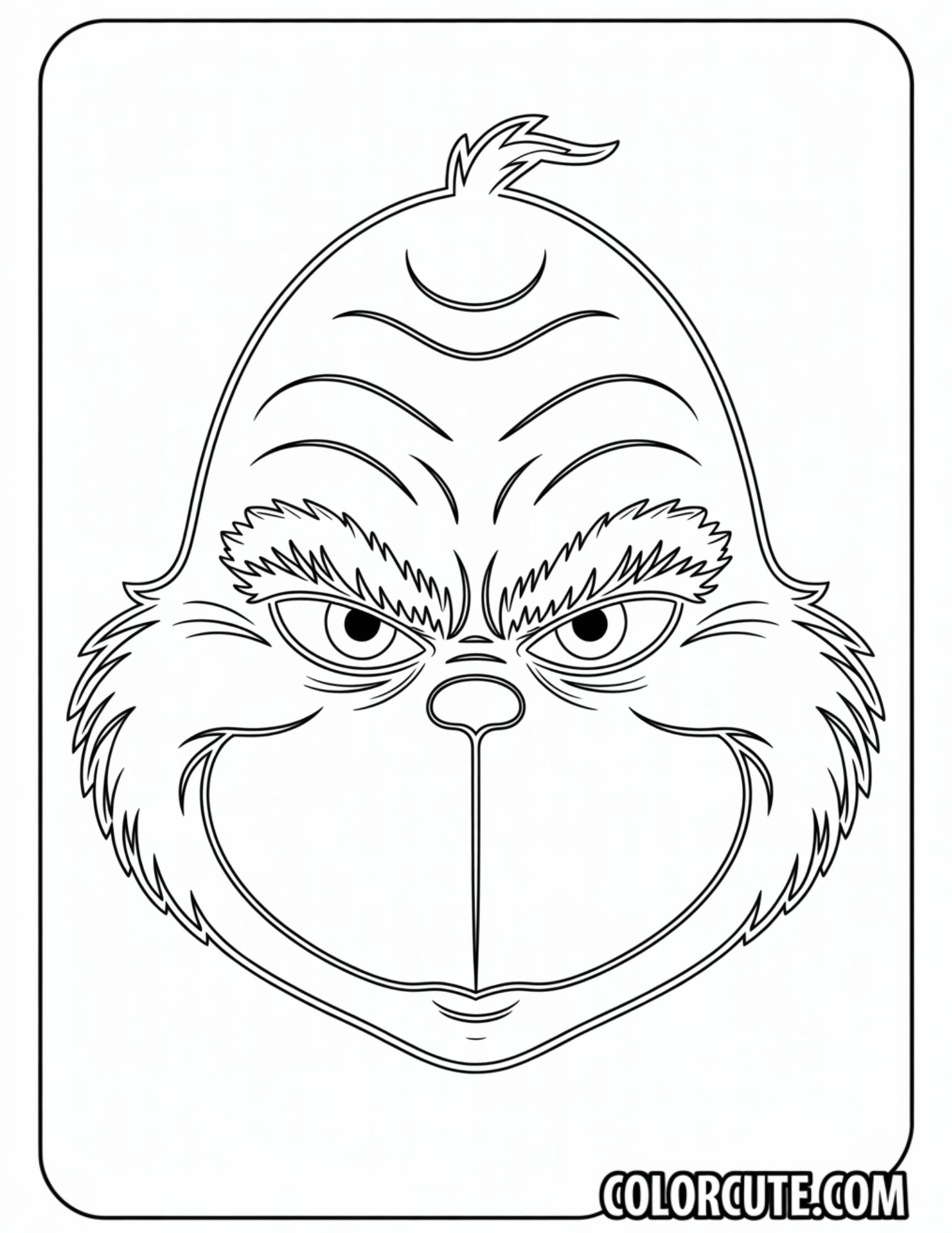 30+ Free Grinch Coloring Pages - Christmas Character PDF Printables ...