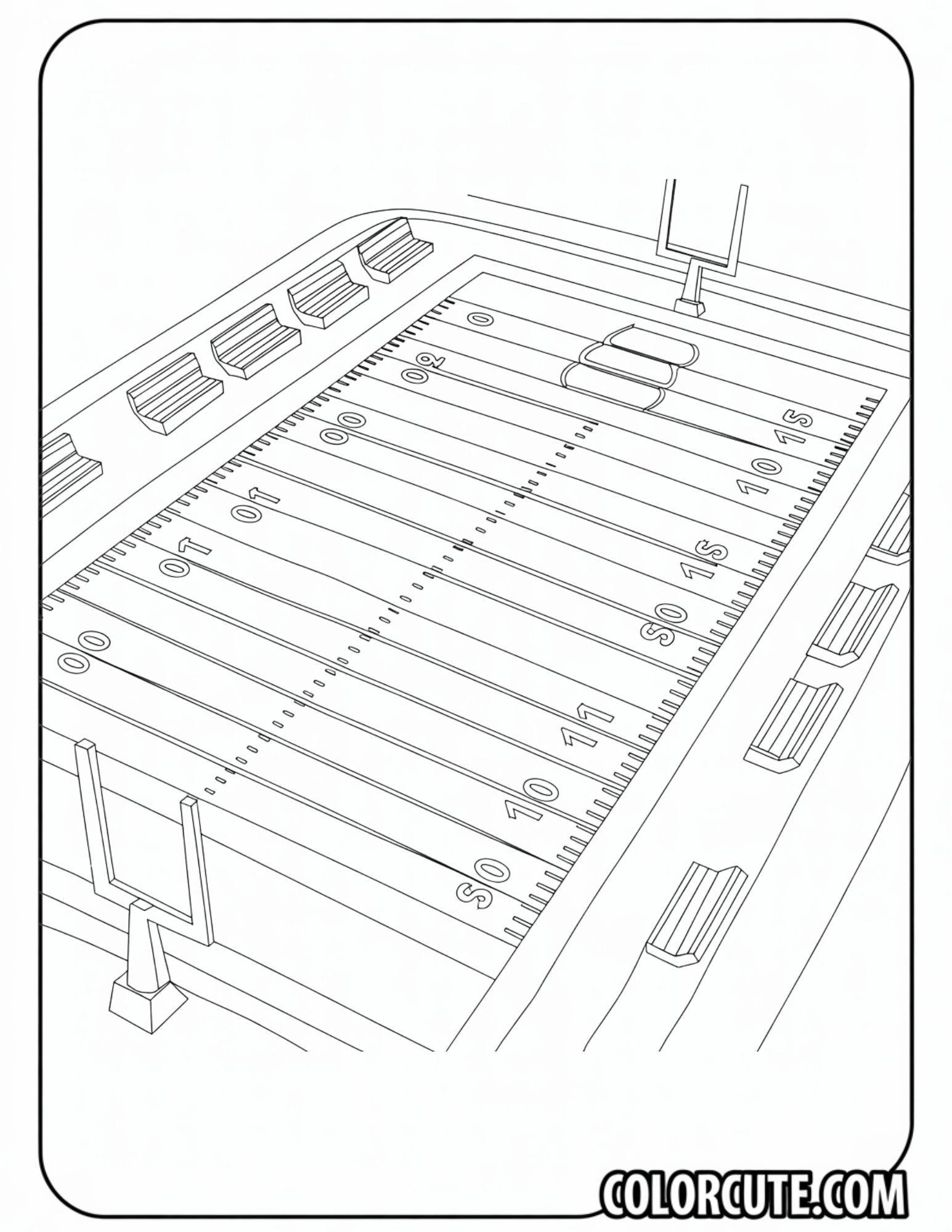 25+ Free Football Coloring Pages - NFL Sports PDF Printables – Color ...