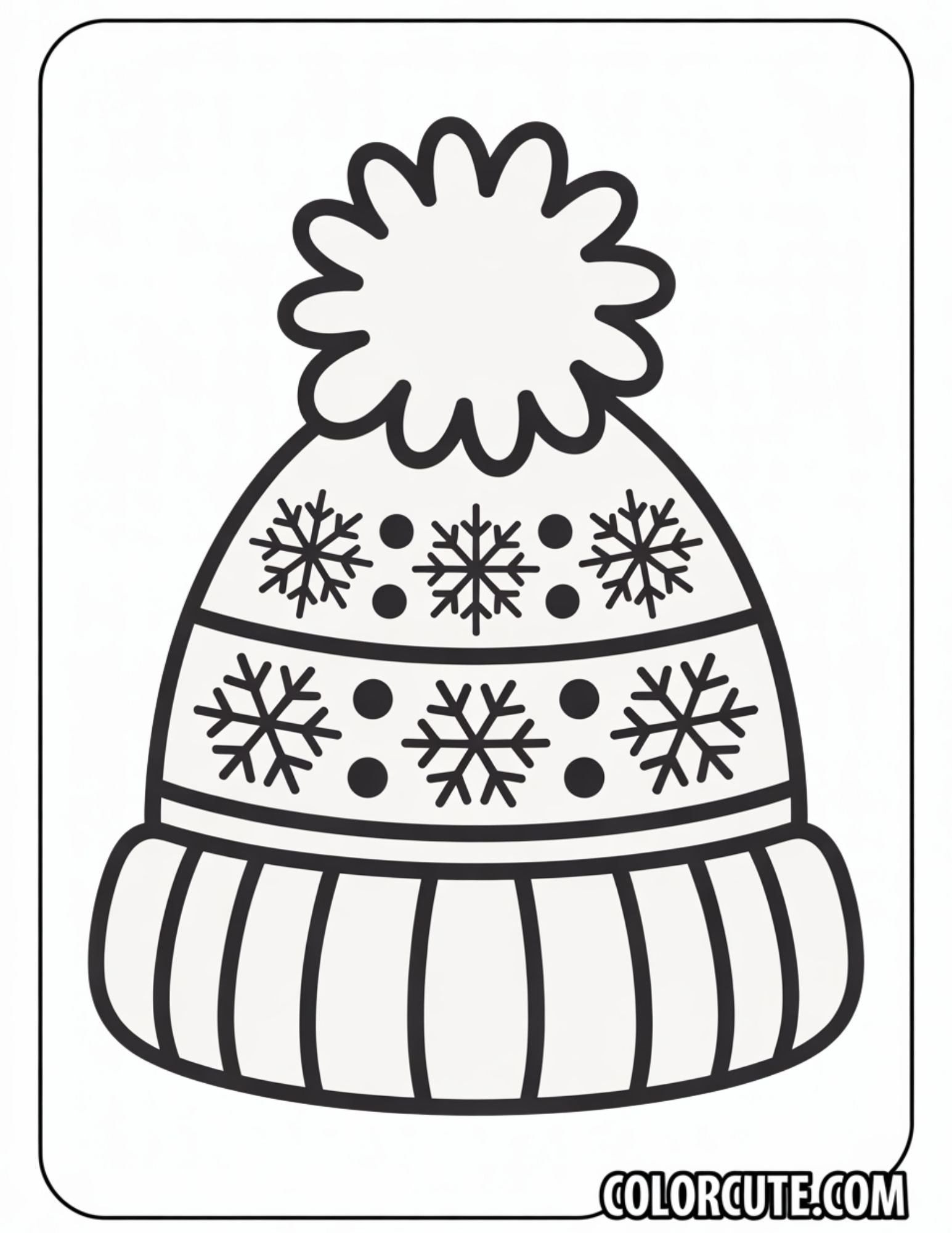 240+ Free Bold and Easy Coloring Pages - Simple PDF Printables – Color ...