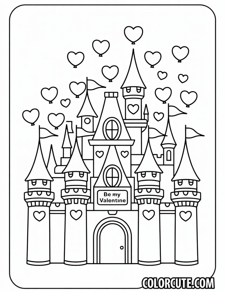 27+ Free Disney Castle Coloring Pages - Magic Kingdom PDF Printables ...