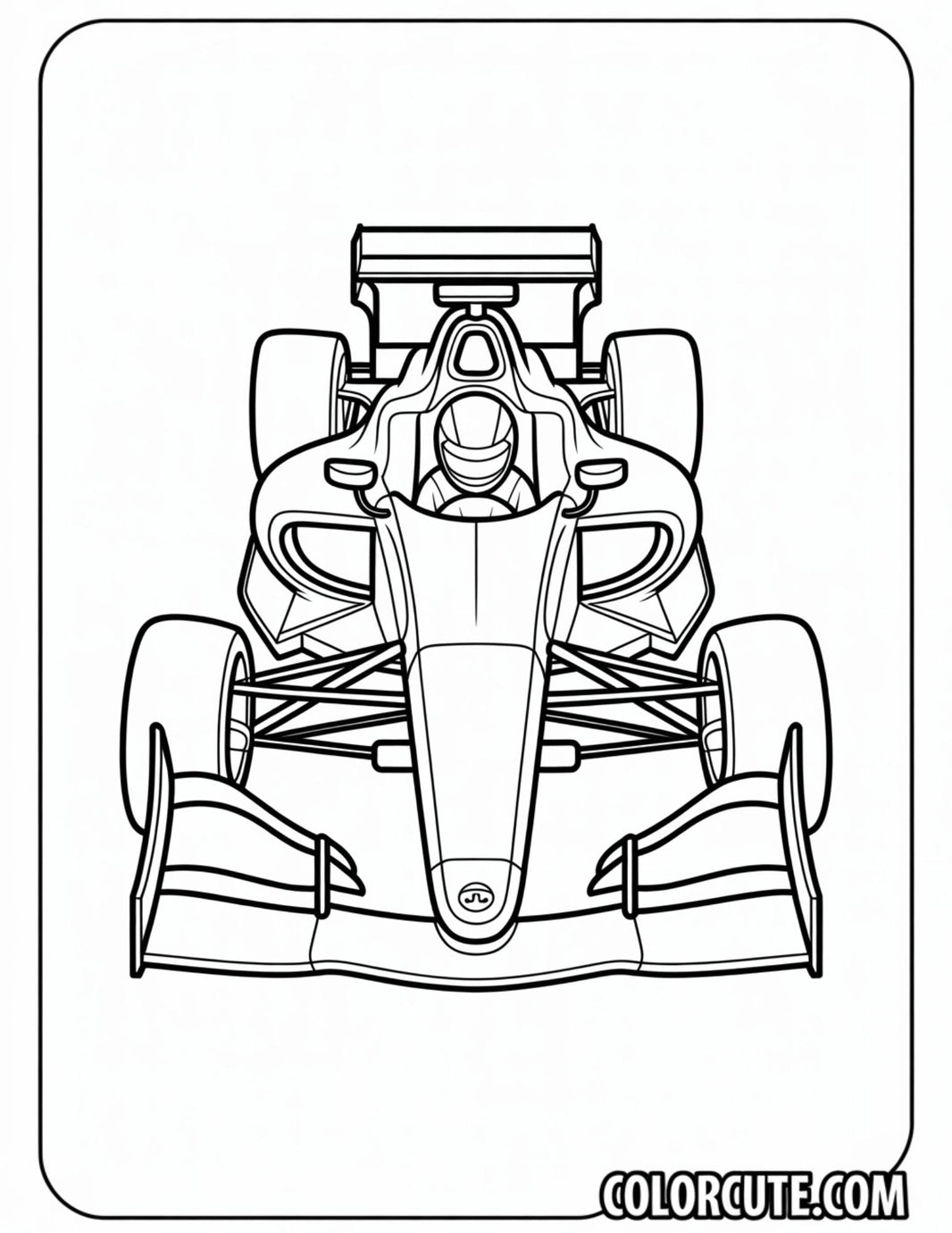 40+ Free Car Coloring Pages For Adults – Luxury, Sports & Classic PDF ...