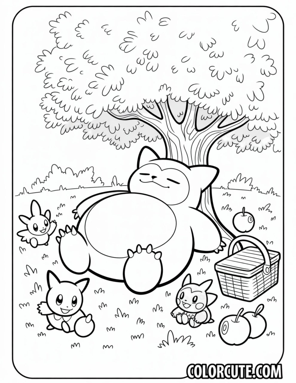 Lapras Coloring Pages | Free PDF Printables – Color Cute - Free ...