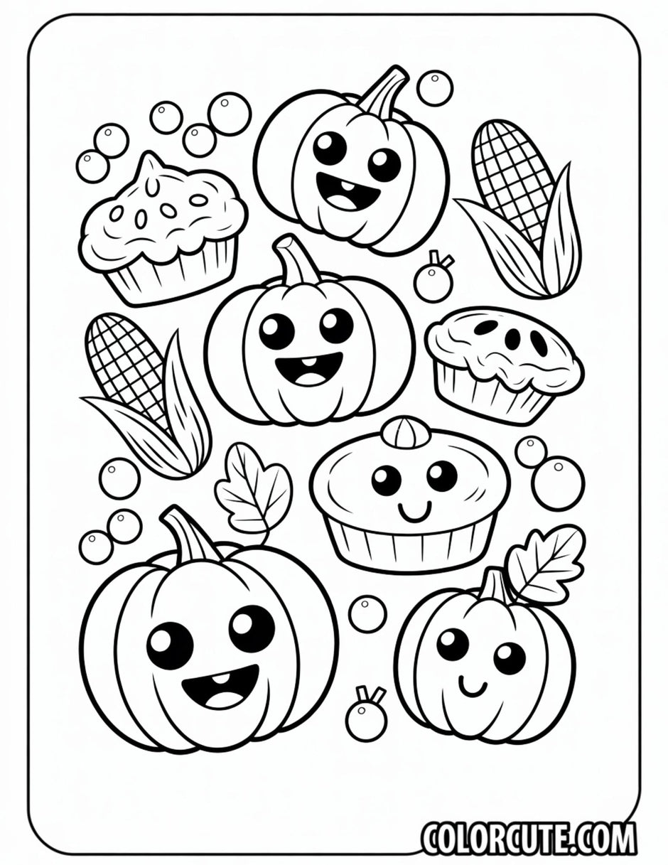 240+ Free Bold and Easy Coloring Pages - Simple PDF Printables – Color ...