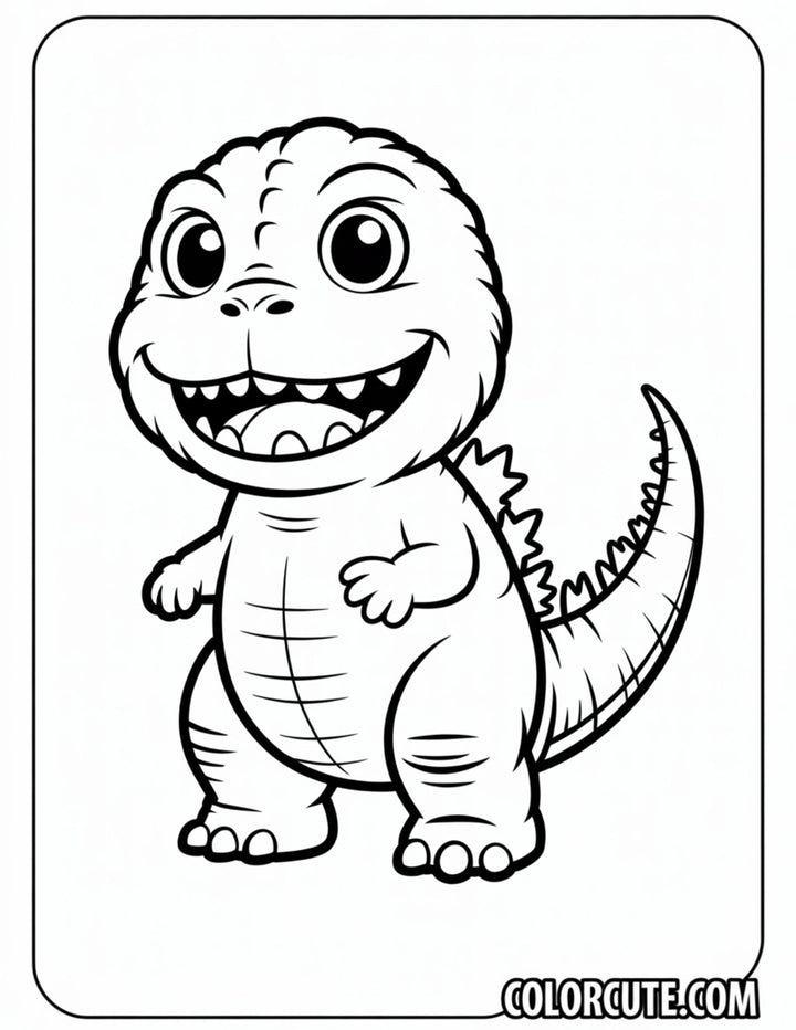 25+ Free Godzilla Coloring Pages - Kaiju Monster PDF Printables – Color ...