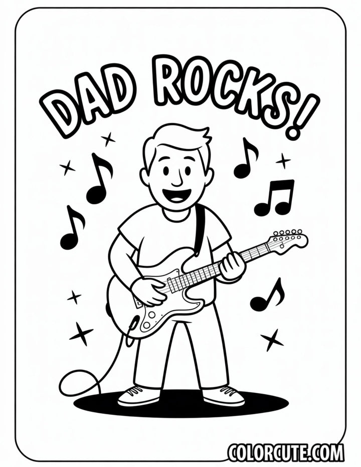 23+ Free Father's Day Coloring Pages - Dad PDF Printables For Kids ...