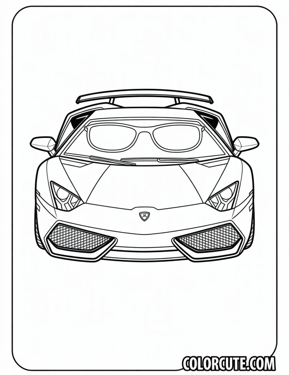 26+ Free Lamborghini Coloring Pages - Supercar Sports Car PDF ...