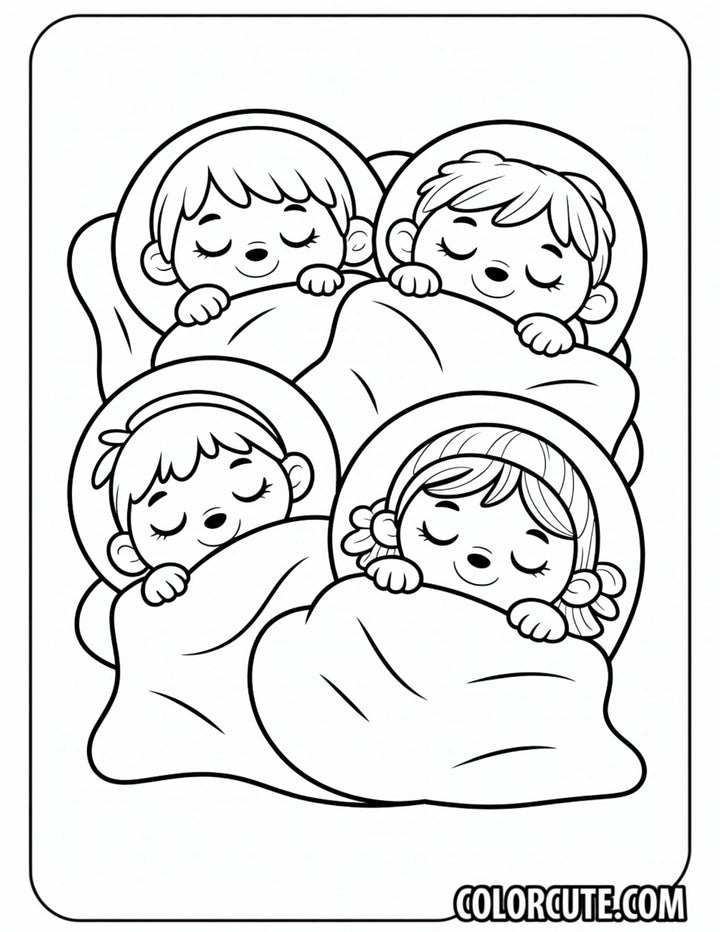 25+ Free Cozy Friends Coloring Pages - Cute Animals PDF Printables ...