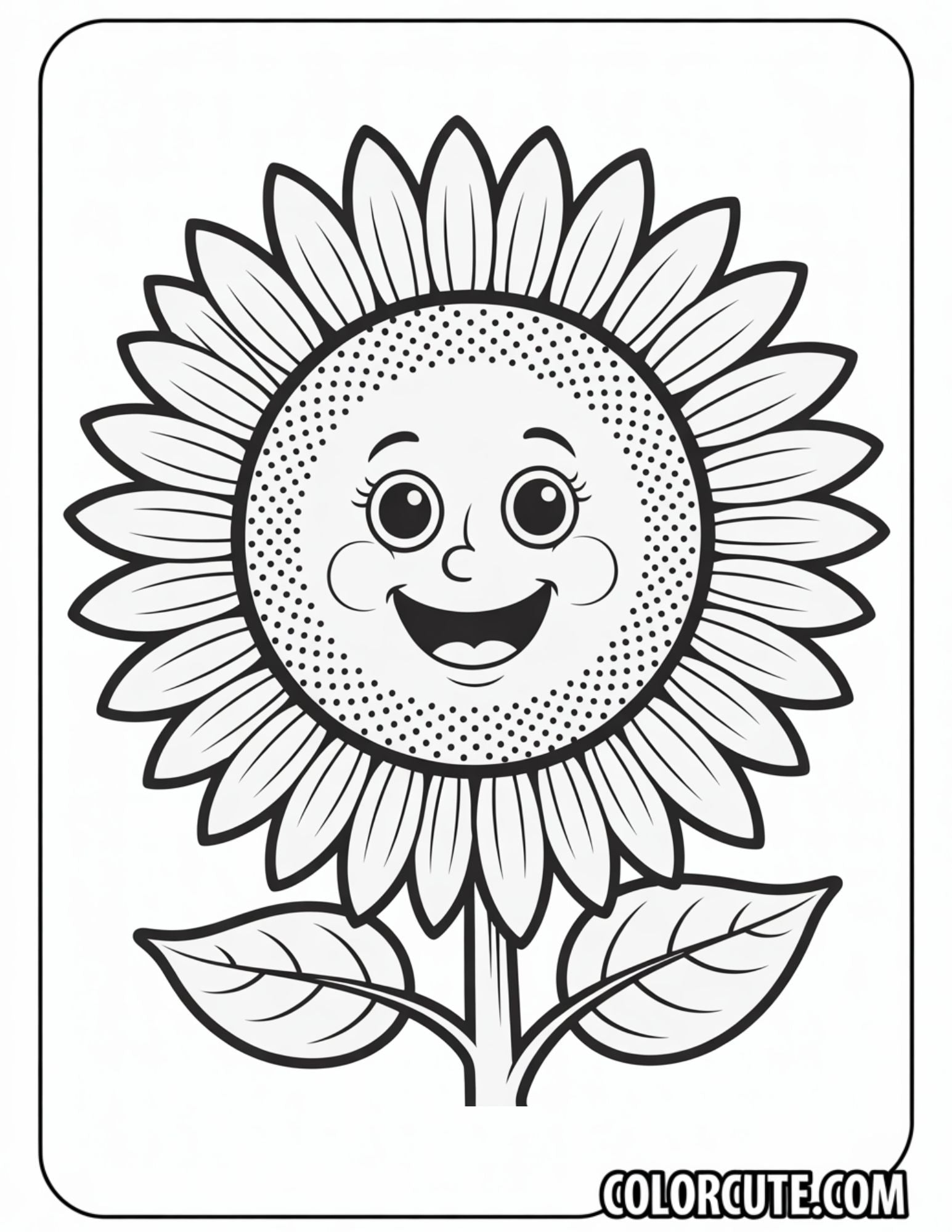 Fall Coloring Page Free – Color Cute - Free Coloring Pages