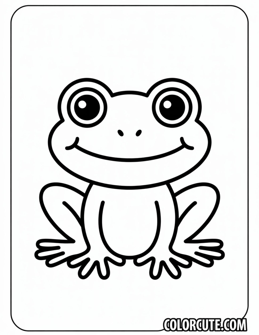 Adult Frog Coloring Pages | Free PDF Printables – Color Cute - Free ...