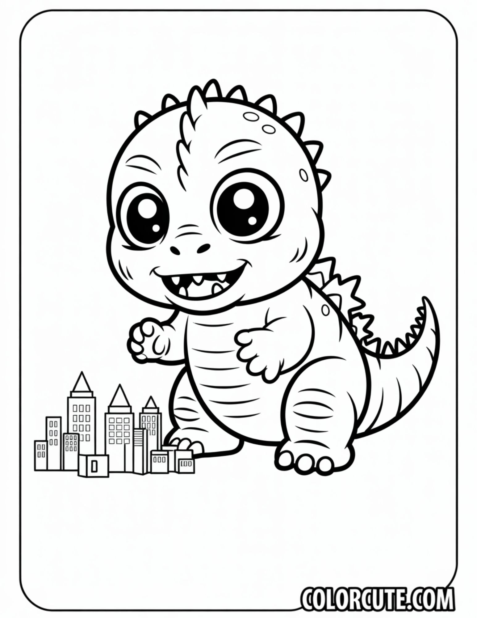 25+ Free Godzilla Coloring Pages - Kaiju Monster PDF Printables – Color ...