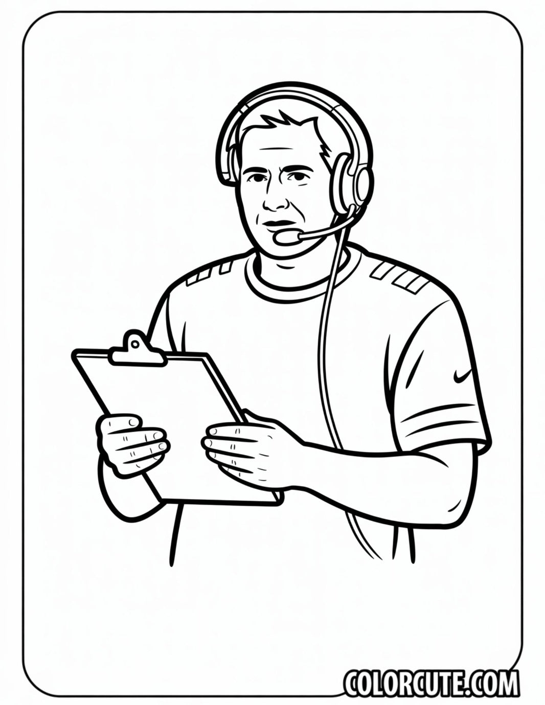 25+ Free Football Coloring Pages - NFL Sports PDF Printables – Color ...