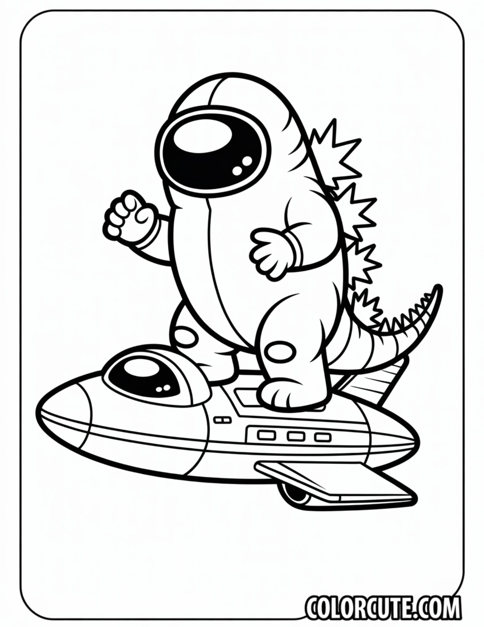 25+ Free Godzilla Coloring Pages - Kaiju Monster PDF Printables – Color ...