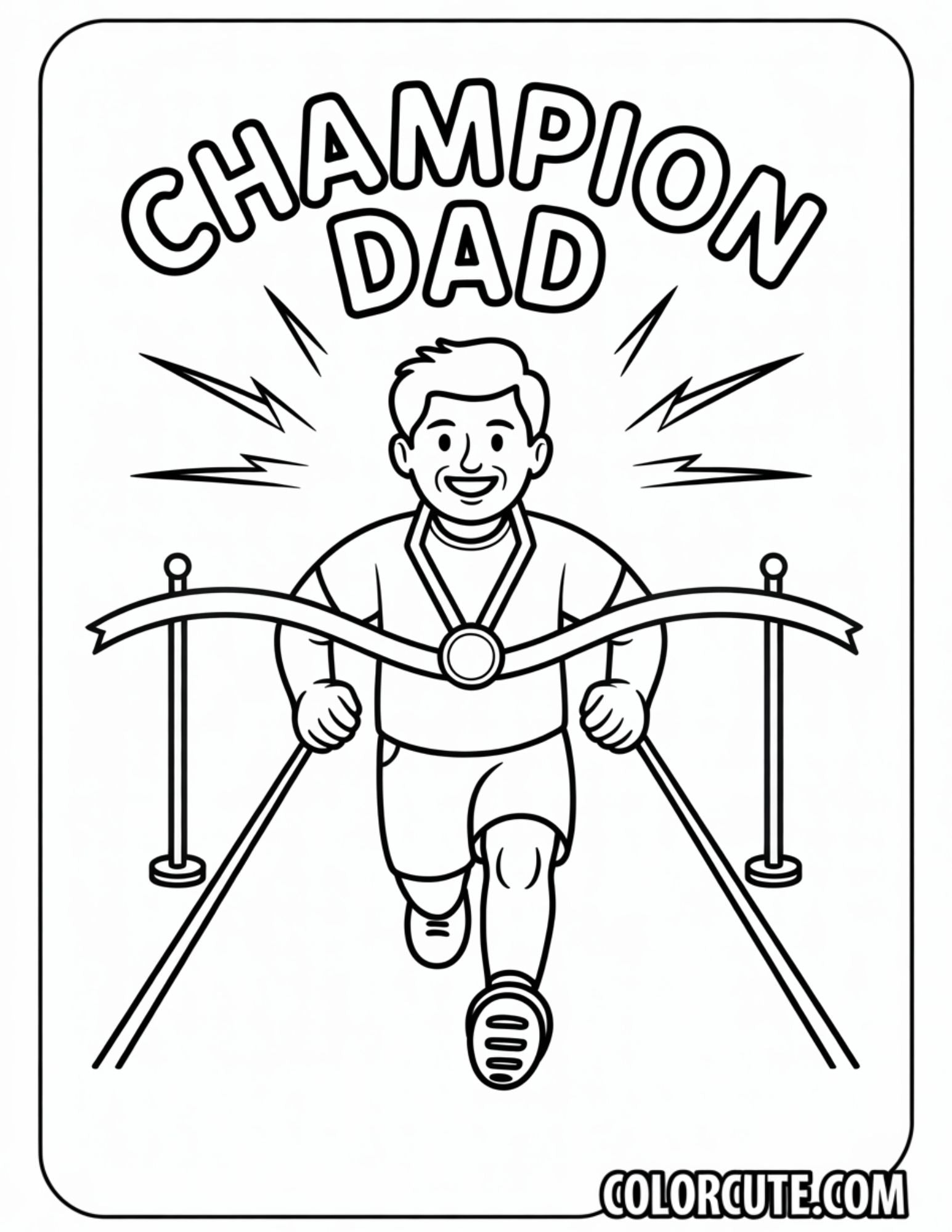 23+ Free Father's Day Coloring Pages - Dad PDF Printables For Kids ...