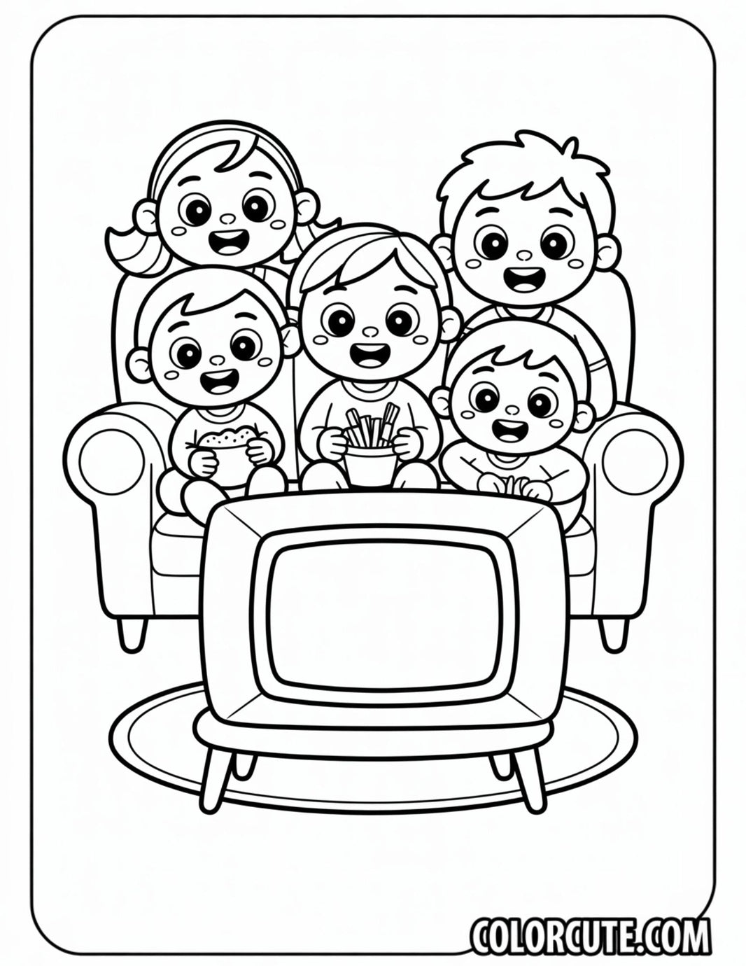 25+ Free Cozy Friends Coloring Pages - Cute Animals PDF Printables ...