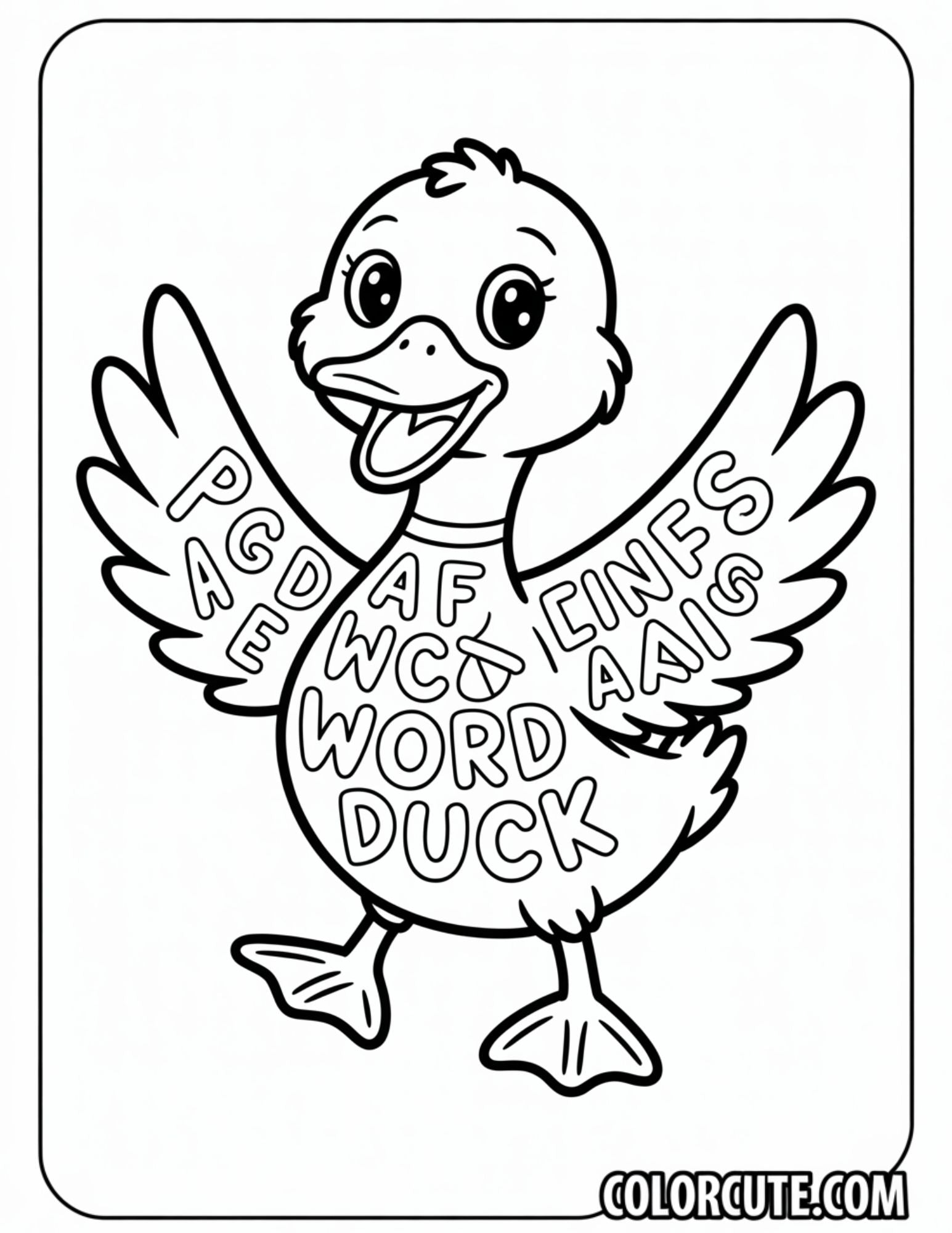 140+ Characters & Cartoons Coloring Page Free – Page 3 – Color Cute ...
