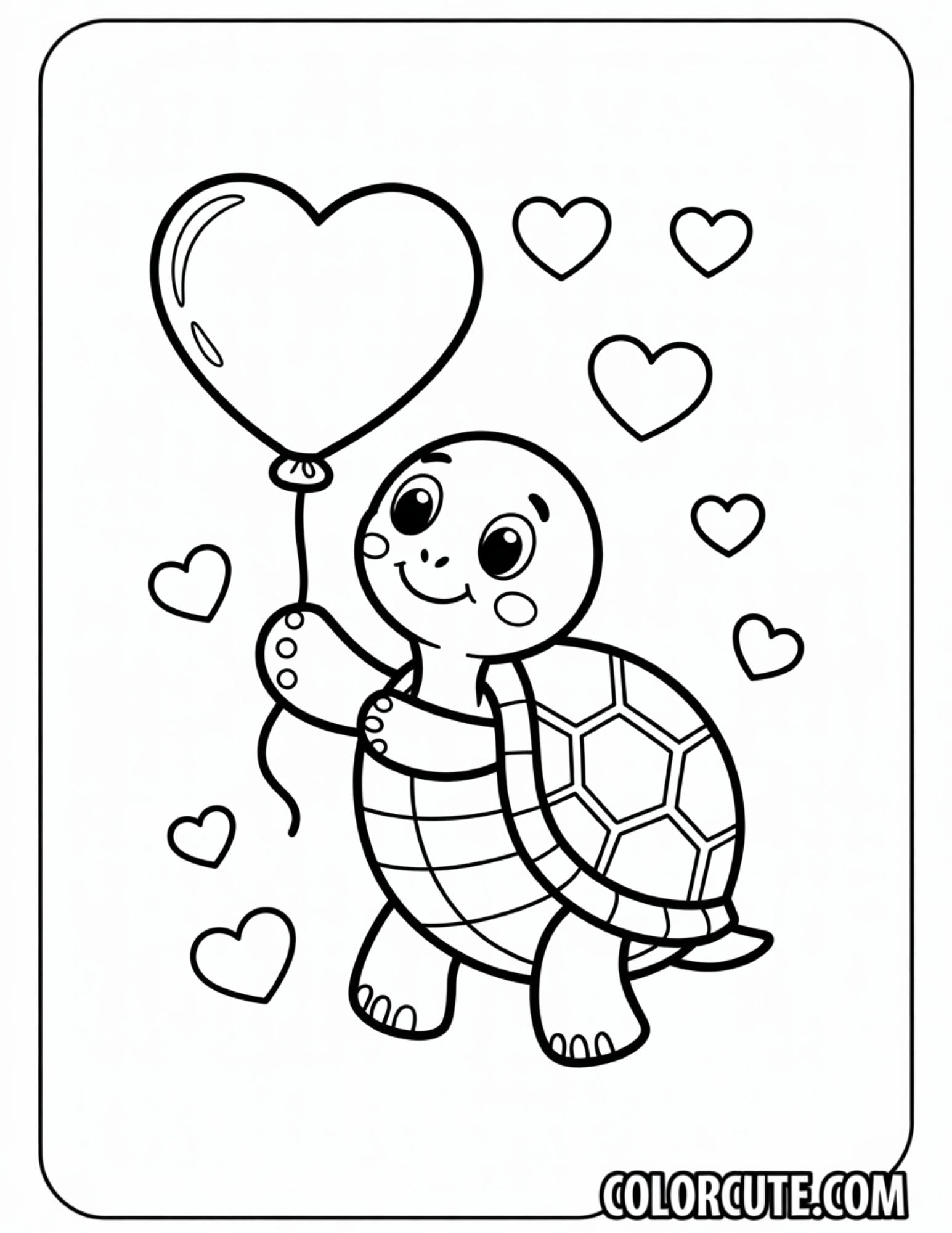 26+ Free Turtle Coloring Pages - Ocean & Pond Animal PDF Printables ...