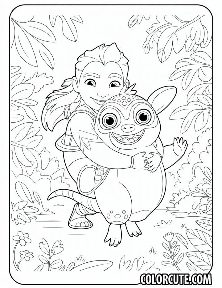 12+ Free Raya Coloring Pages - Disney Princess PDF Printables – Color ...