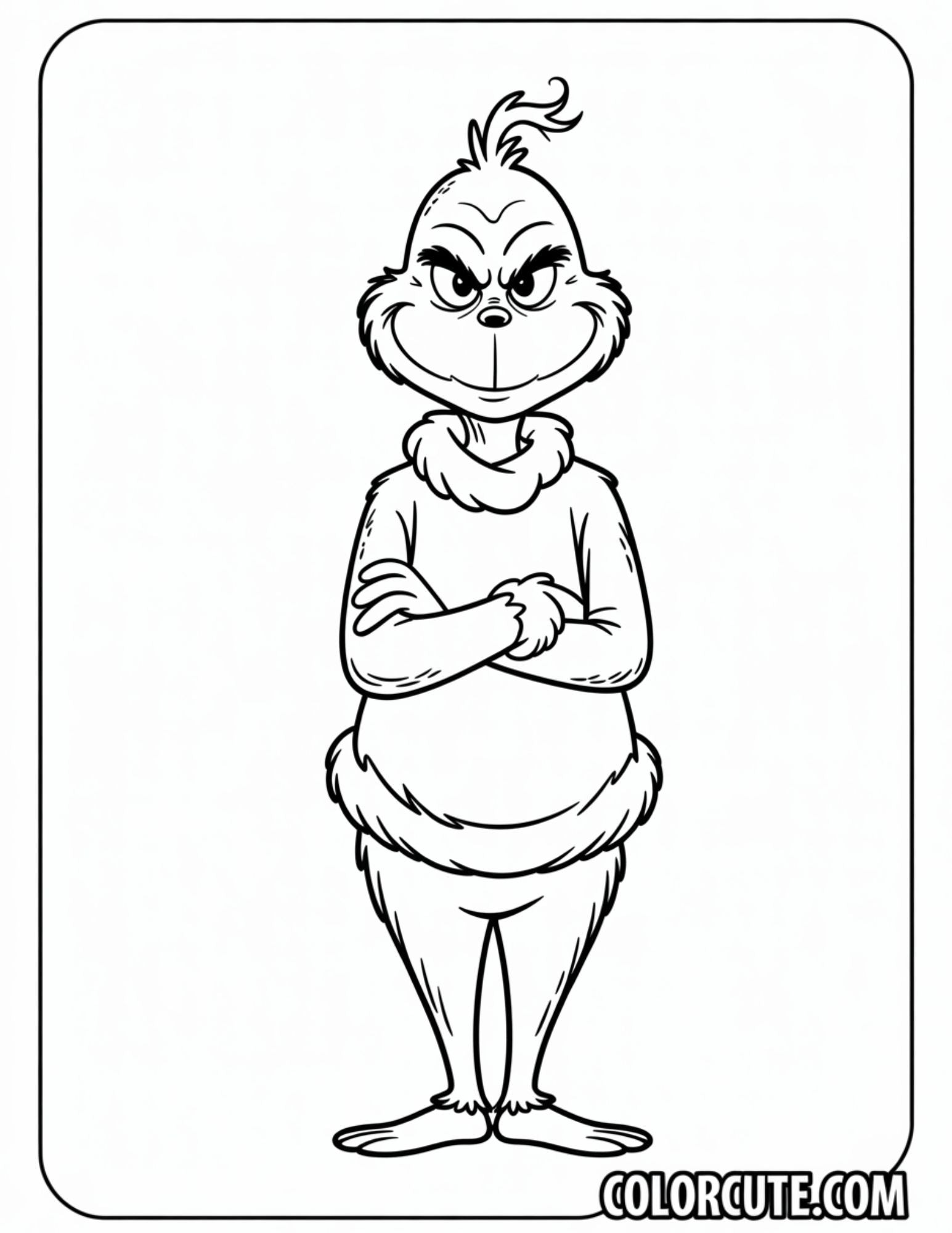30+ Free Grinch Coloring Pages - Christmas Character PDF Printables ...