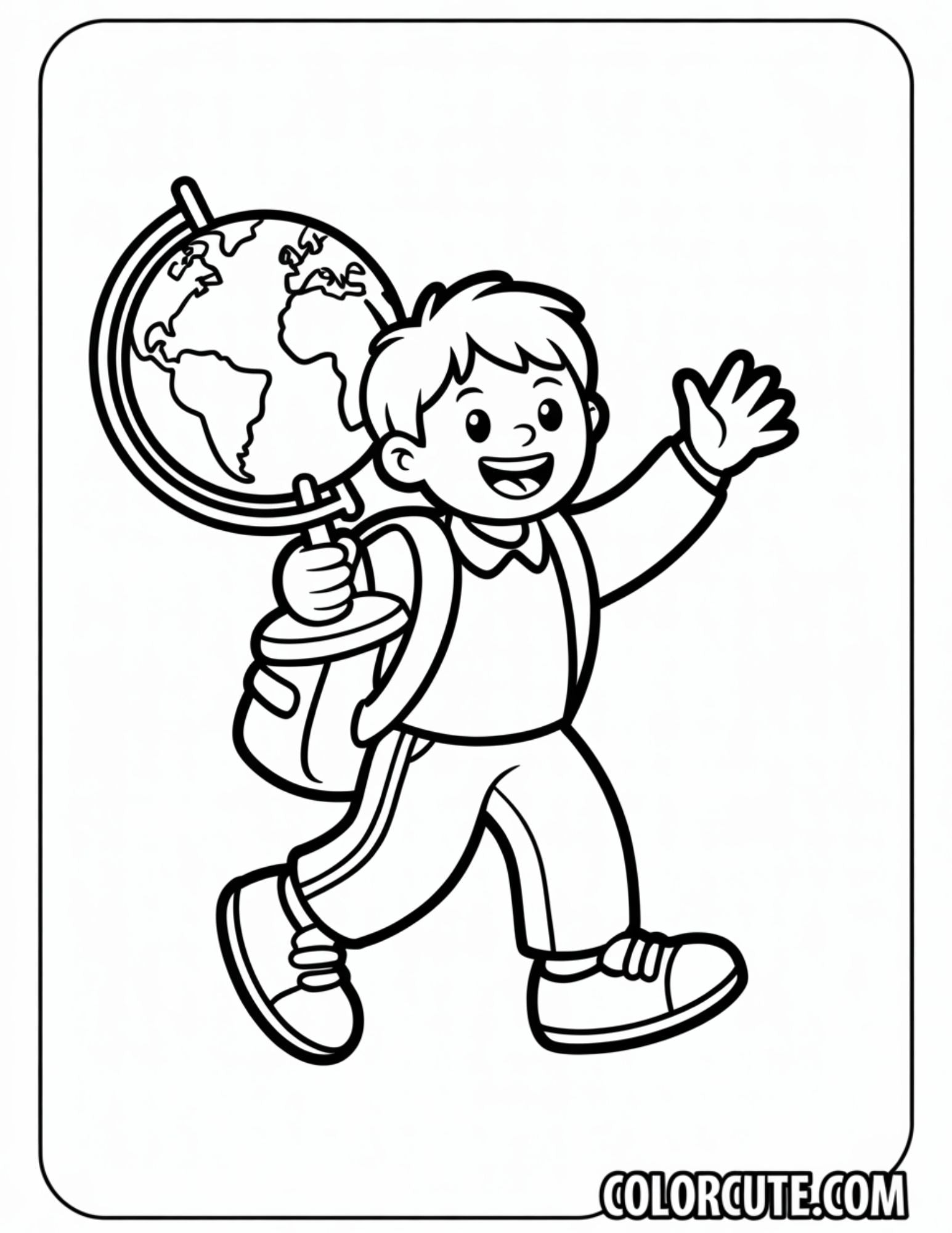3rd Grade Back to School Coloring Pages | Free PDF Printables – Color ...