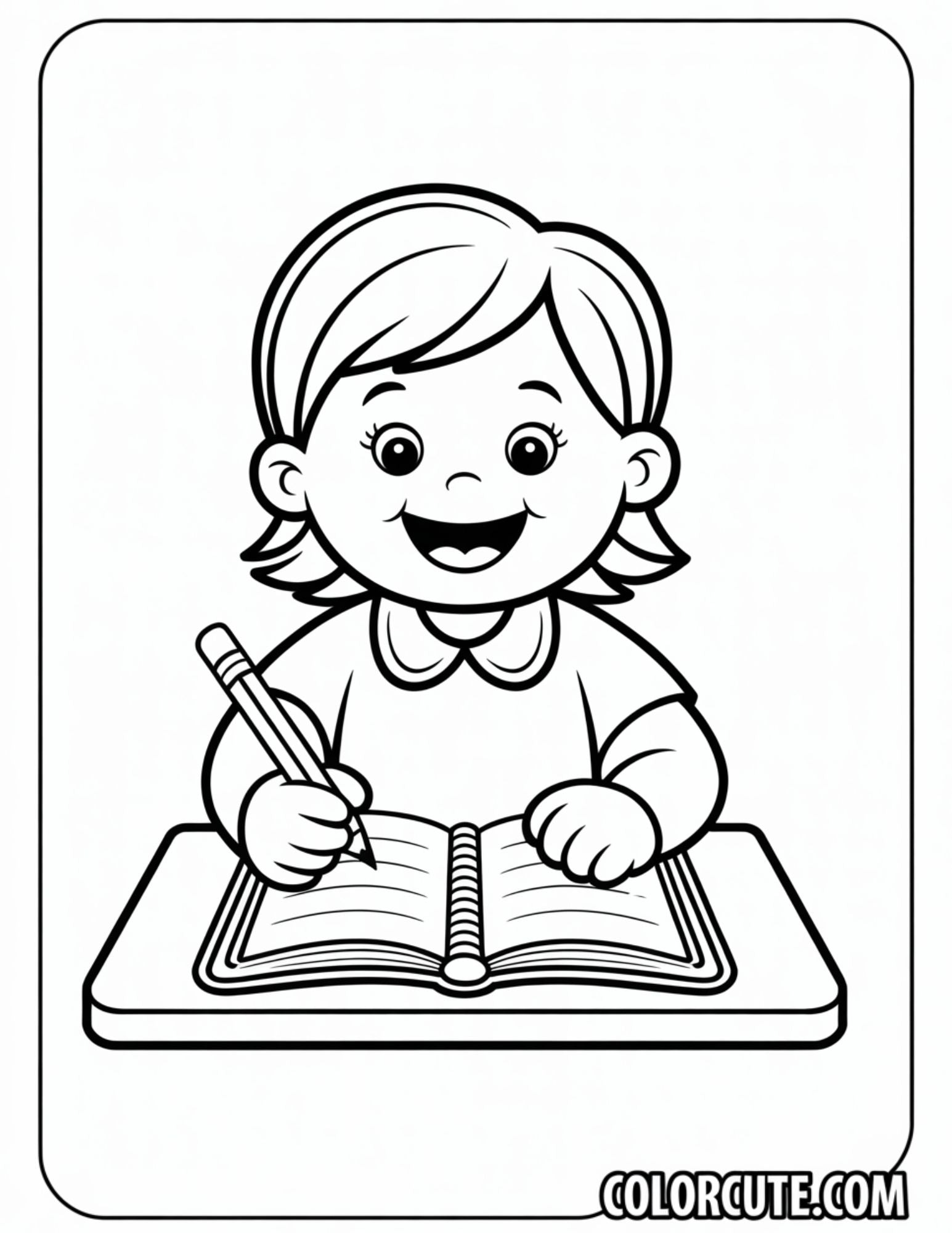 4th Grade Back to School Coloring Pages | Free PDF Printables – Color ...