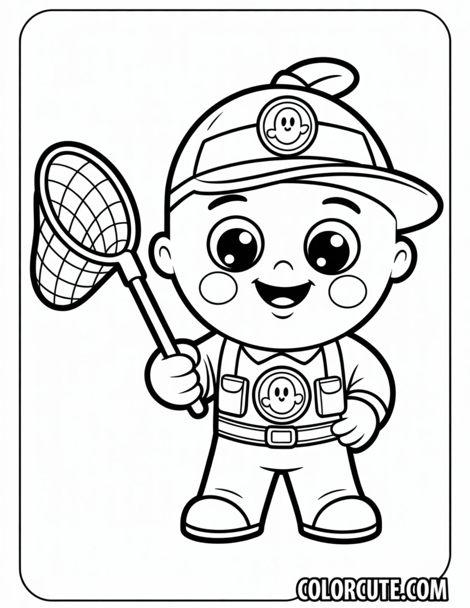 Ghost Buster Coloring Pages | Free PDF Printables – Color Cute - Free ...