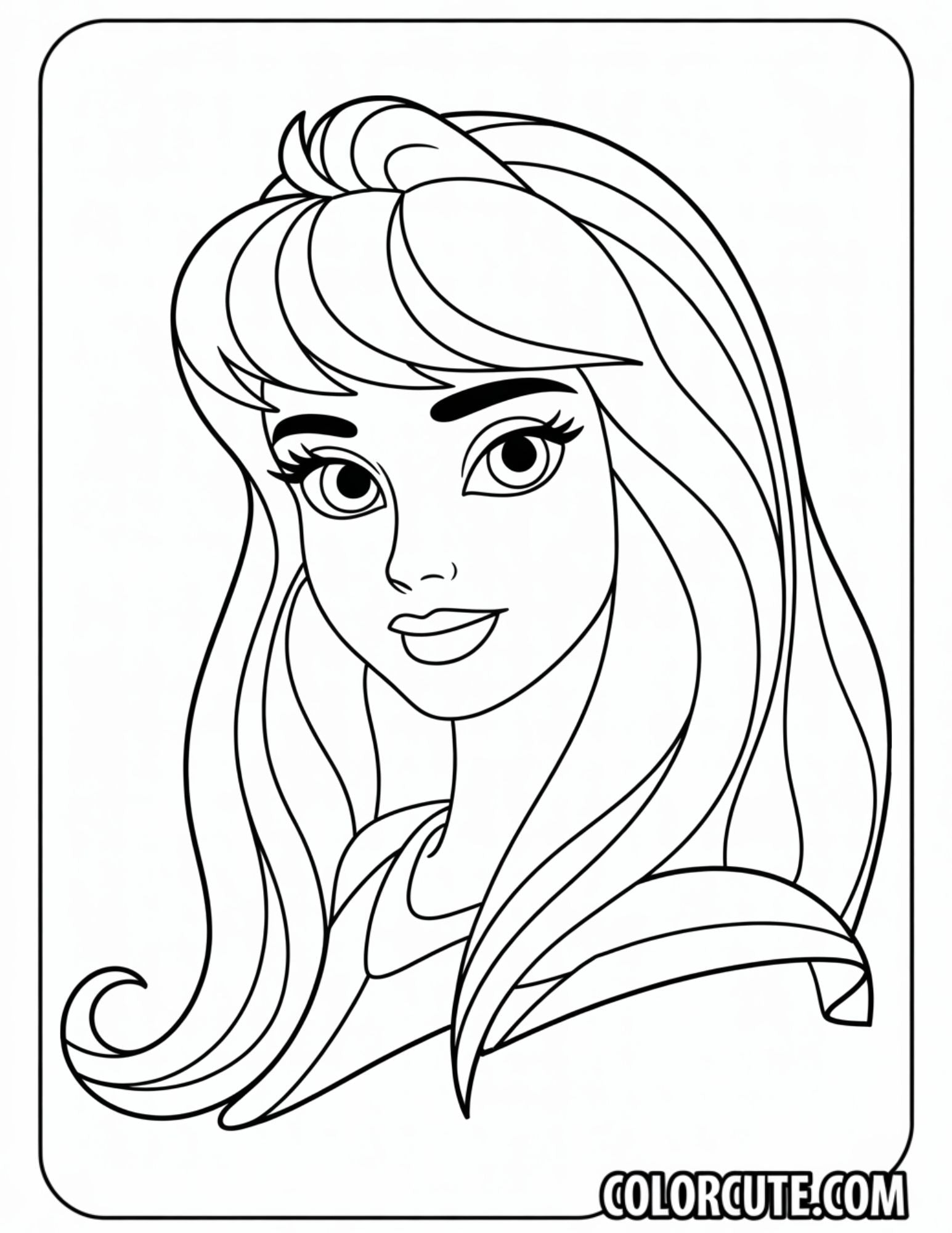 12+ Free Aurora Coloring Pages - Disney Princess PDF Printables – Color ...