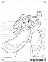 12+ Free Raya Coloring Pages - Disney Princess PDF Printables – Color ...